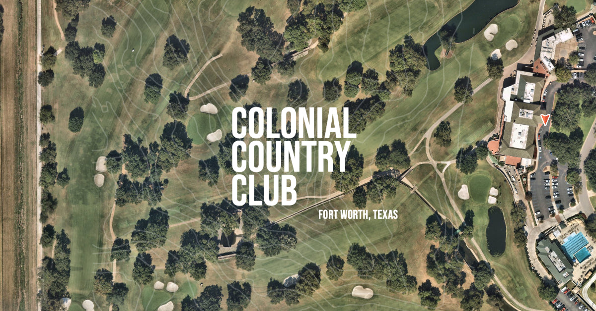 Check the PuttView Yardage & Green Map - Colonial Country Club