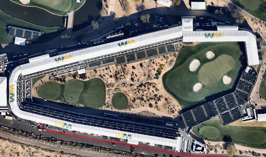 Check the PuttView Yardage & Green Map - TPC Scottsdale Stadium Course