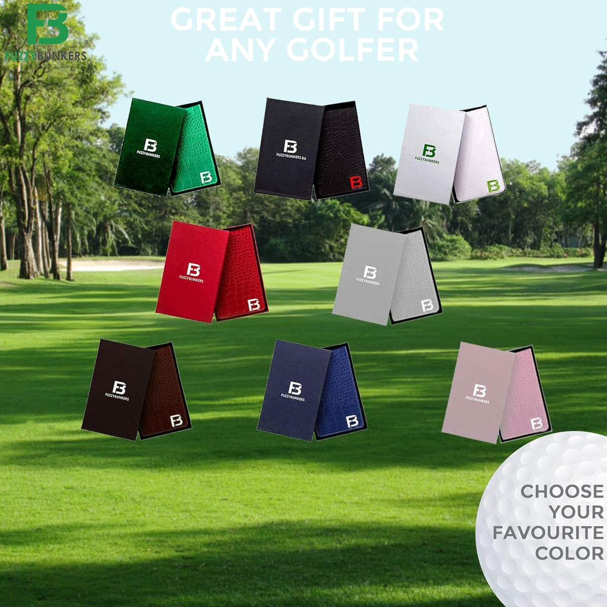 Leather Yardage Book Cover – PuttView